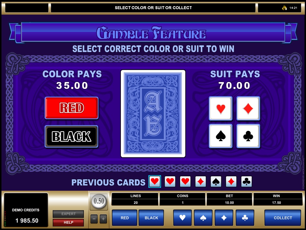 Gamble Feature In Online Slots -- The Best Strategy