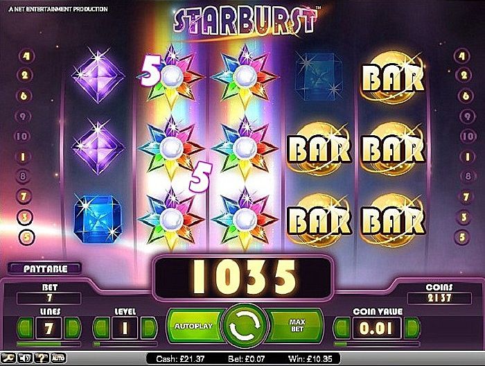 Starburst Slot Review — NetEnt's All-Time Beloved Slot